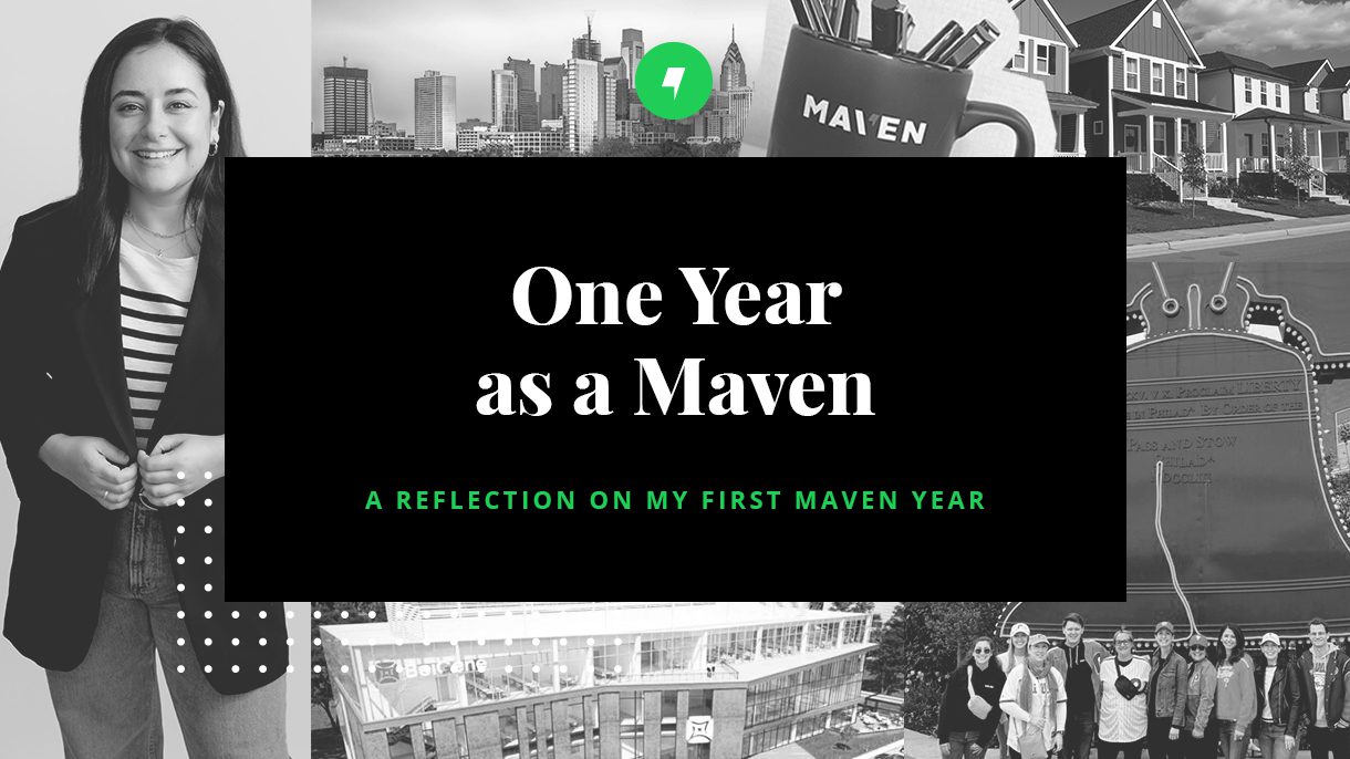 One Year as a Maven - Maven